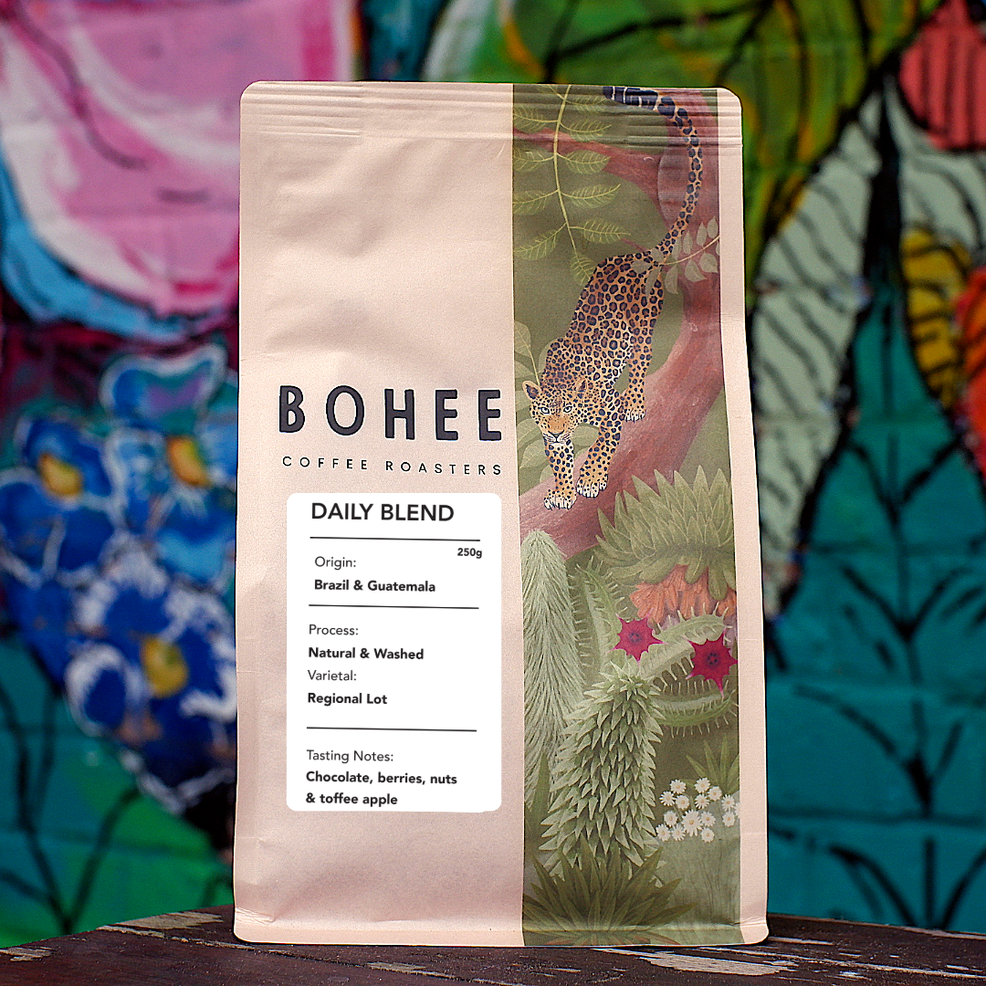 Daily Blend: 50/50 Brazil / Guatemala – Bohee Coffee Roasters